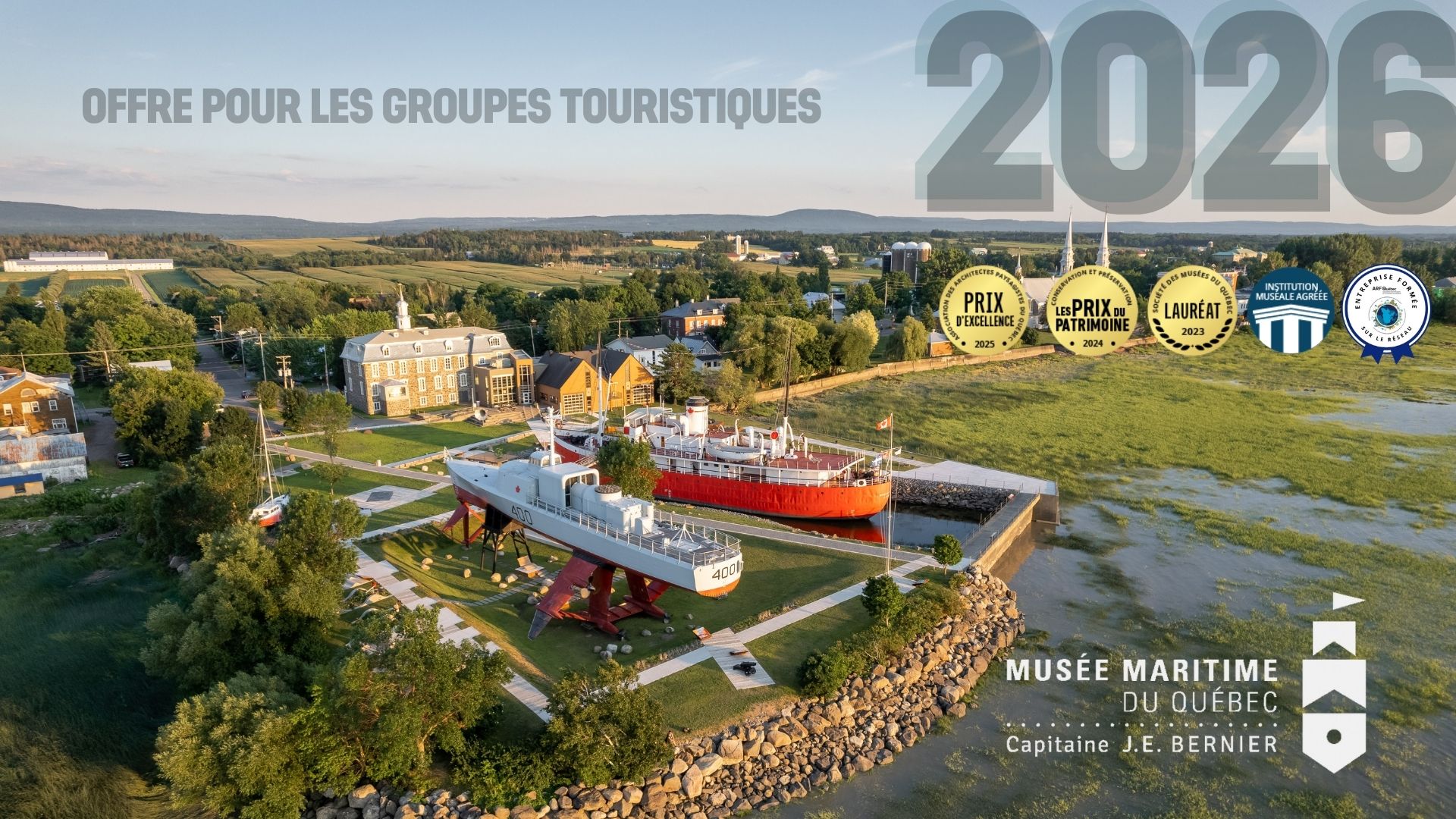 Offre pour les groupes touristiques - Musée Maritime du Québec : Musée ...